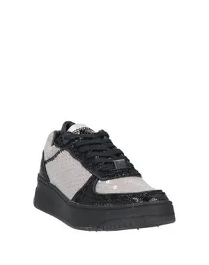 APEPAZZA Sequin Embellished Lace-up Sneakers