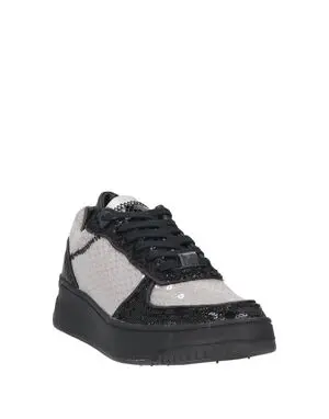 APEPAZZA Sequin Embellished Lace-up Sneakers