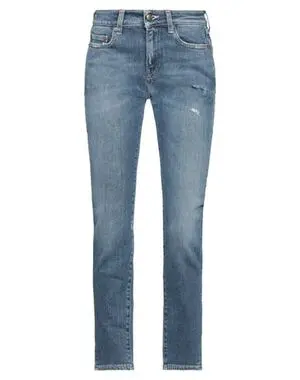 WASHINGTON DEE-CEE Organic Cotton Skinny Jeans With Recycled Elastane - Blue