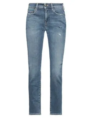 WASHINGTON DEE-CEE Organic Cotton Skinny Jeans With Recycled Elastane - Blue