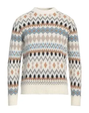 MASQ 39 Wool-blend Geometric Sweater