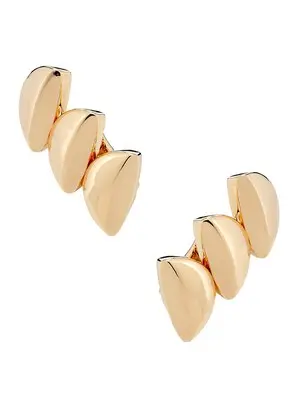 Vhernier Eclisse Endless 18k Clip-on Earrings - Rose Gold