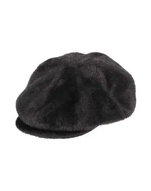 Borsalino BORSALINO Alpaca And Virgin Wool Flat Cap Black