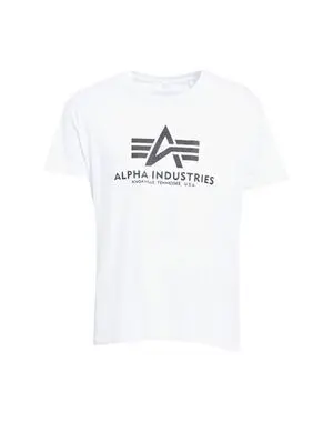 Alpha Industries T-shirt Size Cotton - White