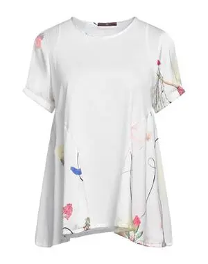 High Floral Print Top