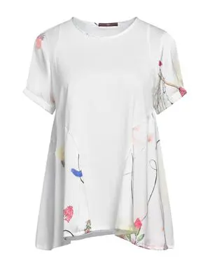 High Floral Print Top