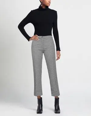 Pinko Houndstooth Flannel Straight-leg Pants