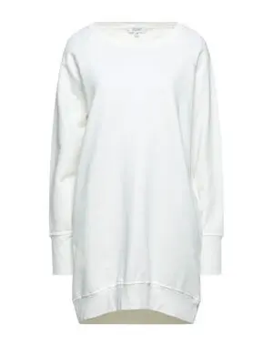 Crossley Sweatshirt Midnight Size Cotton - White