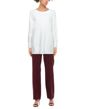 Crossley Sweatshirt Midnight Size Cotton - White