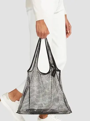 3.1 Phillip Lim Crystal-embellished Mesh Tote
