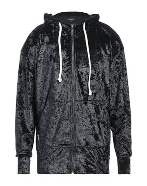 LUXURY LAB MILANO Chenille Sweatshirt - Black