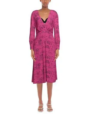 OTTOD'AME Midi Flared Dress