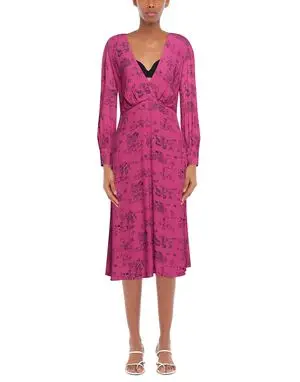 OTTOD'AME Midi Flared Dress