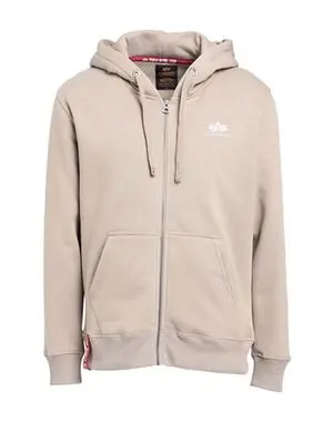Alpha Industries ALPHA INDUSTRIES Full Zip Hoodie Beige