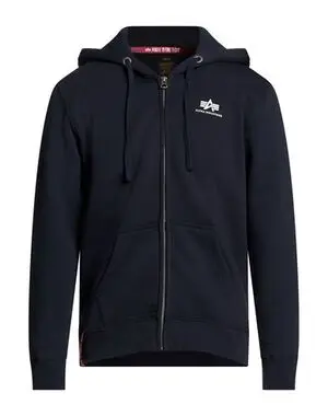Alpha Industries Full Zip Hoodie - Navy