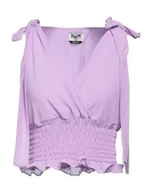 BERNA Woman Top Orange Size S Polyester Purple
