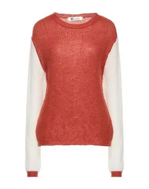 EBARRITO Knitted Sweater - Red