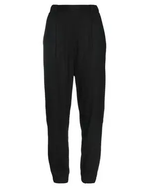 SOALLURE Tapered Leg Trousers - Black