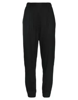 SOALLURE Tapered Leg Trousers - Black