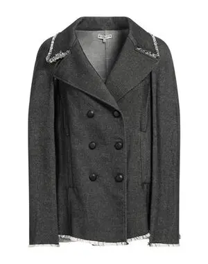 JACOB COHЁN Double-breasted Flannel Blazer