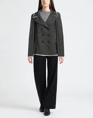 JACOB COHЁN Double-breasted Flannel Blazer
