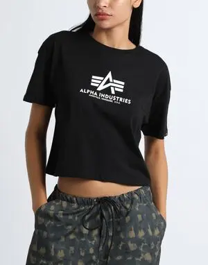 Alpha Industries Polyester T-shirt - Black