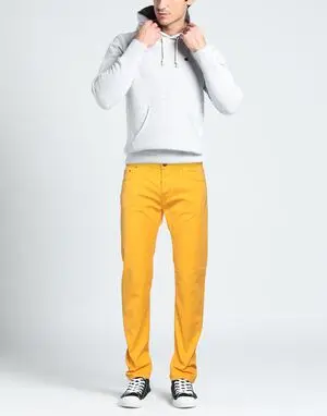HANDPICKED Straight Leg Pants - Yellow