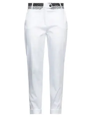 MANILA GRACE Tapered Chinos - White