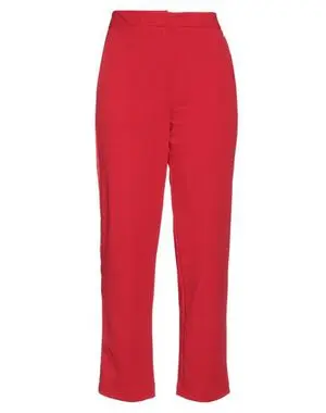Dixie Tapered Leg Trousers - Red