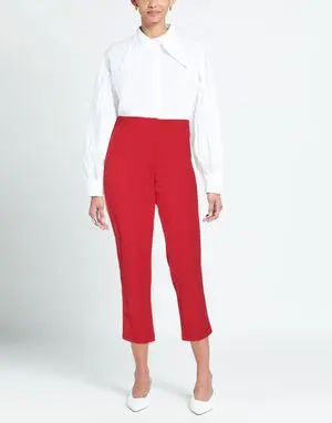 Dixie Tapered Leg Trousers - Red