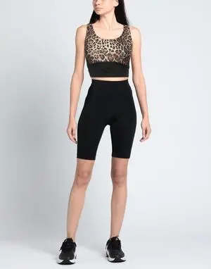 4GIVENESS Leopard-print Crop Top