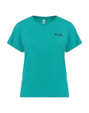 Moschino MOSCHINO Cotton Elastane Crewneck T-shirt Blue