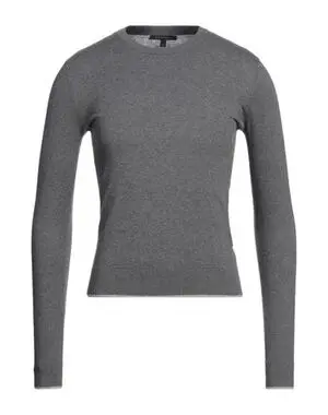 Armani Exchange Cotton-Blend Sweater Grey