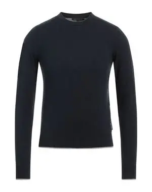 Armani Exchange Cotton-Blend Sweater Midnight Blue