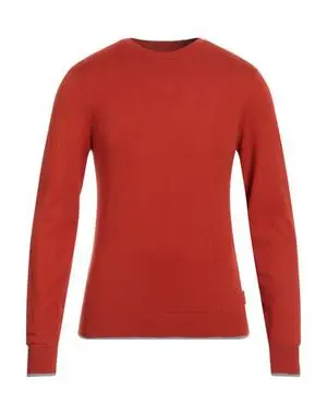 Armani Exchange Cotton-Blend Sweater Tomato Red