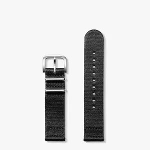 Shinola Shinola 20mm Quick Release Nylon Watch Strap Black