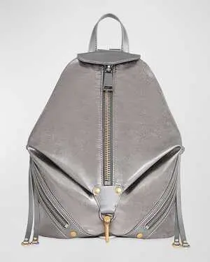 Rebecca Minkoff Nylon Julian Backpack GRAY – JUMBO REBECCA MINKOFF silver medium JULIAN backpack purse bag | eBay main image 3