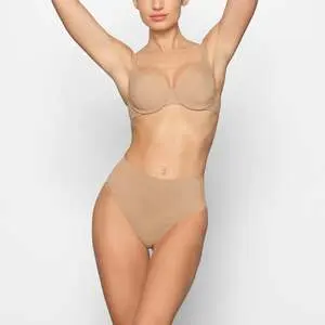 SKIMS Smoothing Intimates High Waisted Thong - Clay