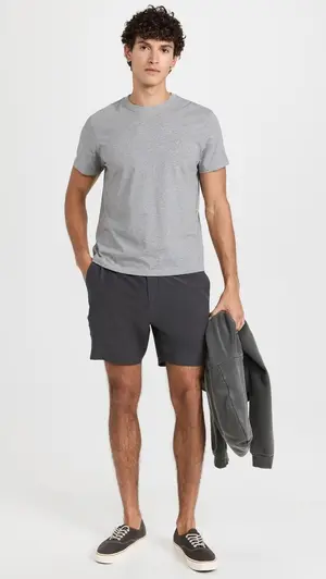 Onia 4-way Stretch 7-inch Shorts - Charcoal