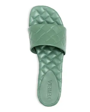 Bottega Veneta Amy Flat Mule Sandals