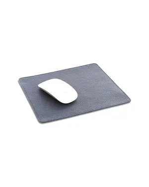 ROYCE NEW YORK Modern Leather Mouse Pad - Navy Blue