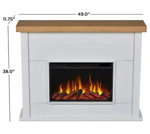 REAL FLAME Marshall 49' Slim Electric Fireplace