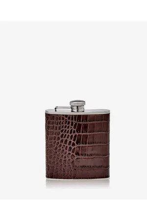 Gigi New York 6 Oz Flask - Natural