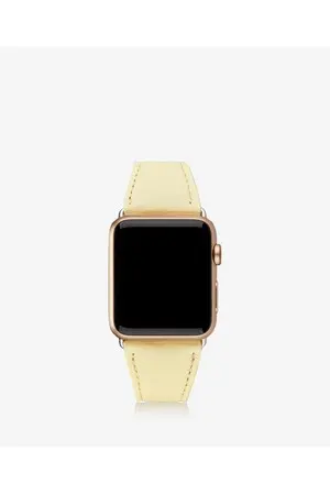 Gigi New York Large Apple Watch Band - Silver