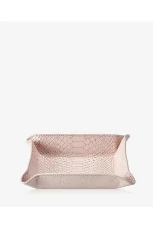 Gigi New York Leather Valet Tray - Natural