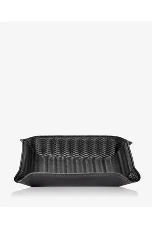Gigi New York Leather Valet Tray - Natural
