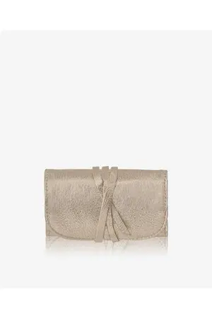 Gigi New York Small Jewelry Roll - Metallic
