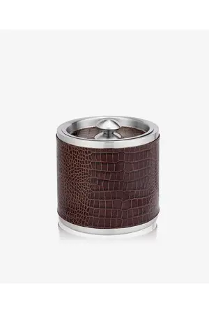 Gigi New York Leather Ice Bucket - Natural
