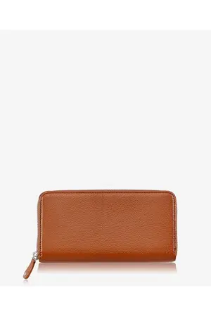 Gigi New York Large Zip Around Wallet - Red