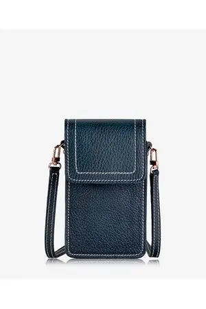 Gigi New York Liv Phone Crossbody - Navy
